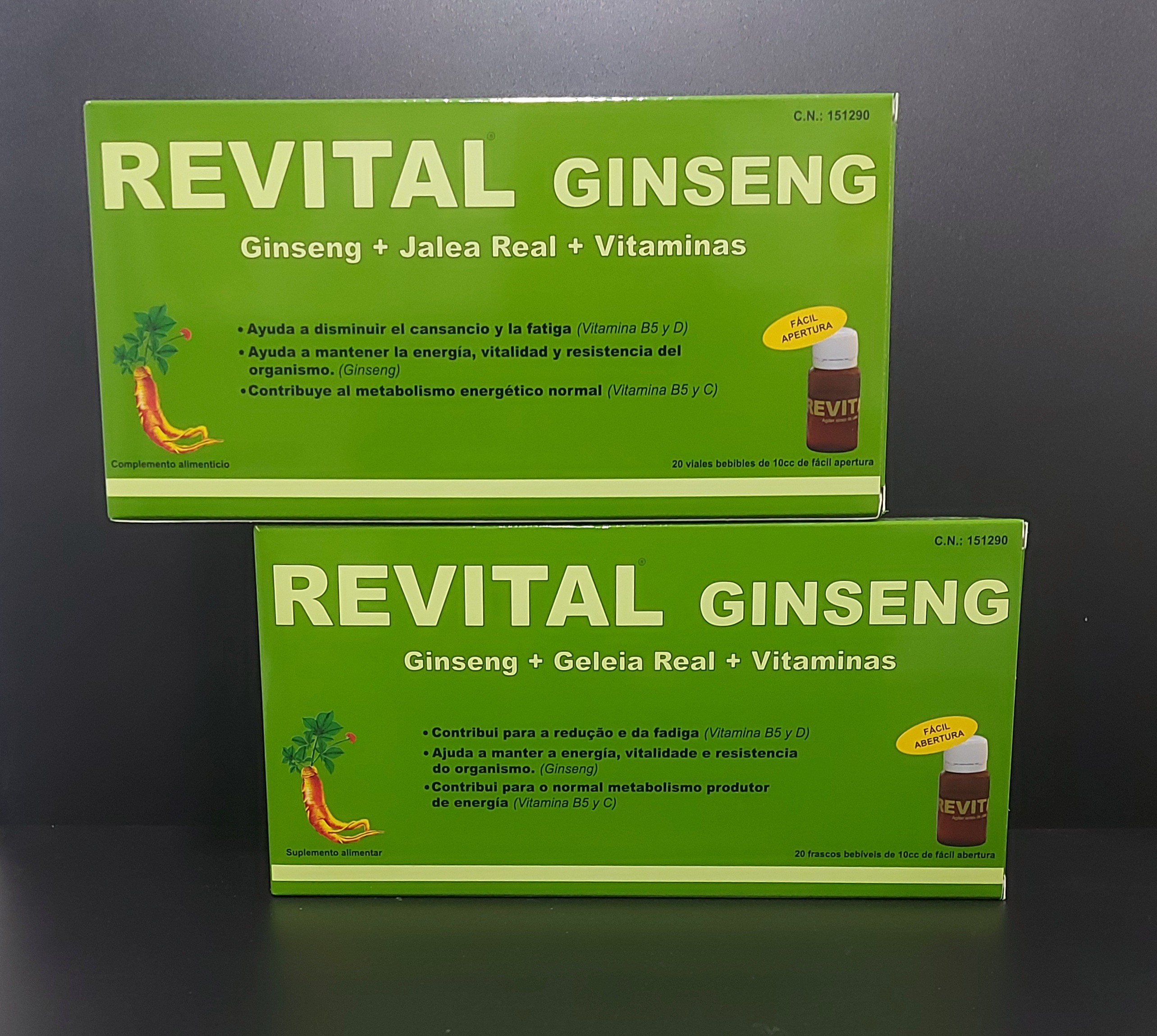 REVITAL GINSENG 20 VIALES : Farmacia Almajano