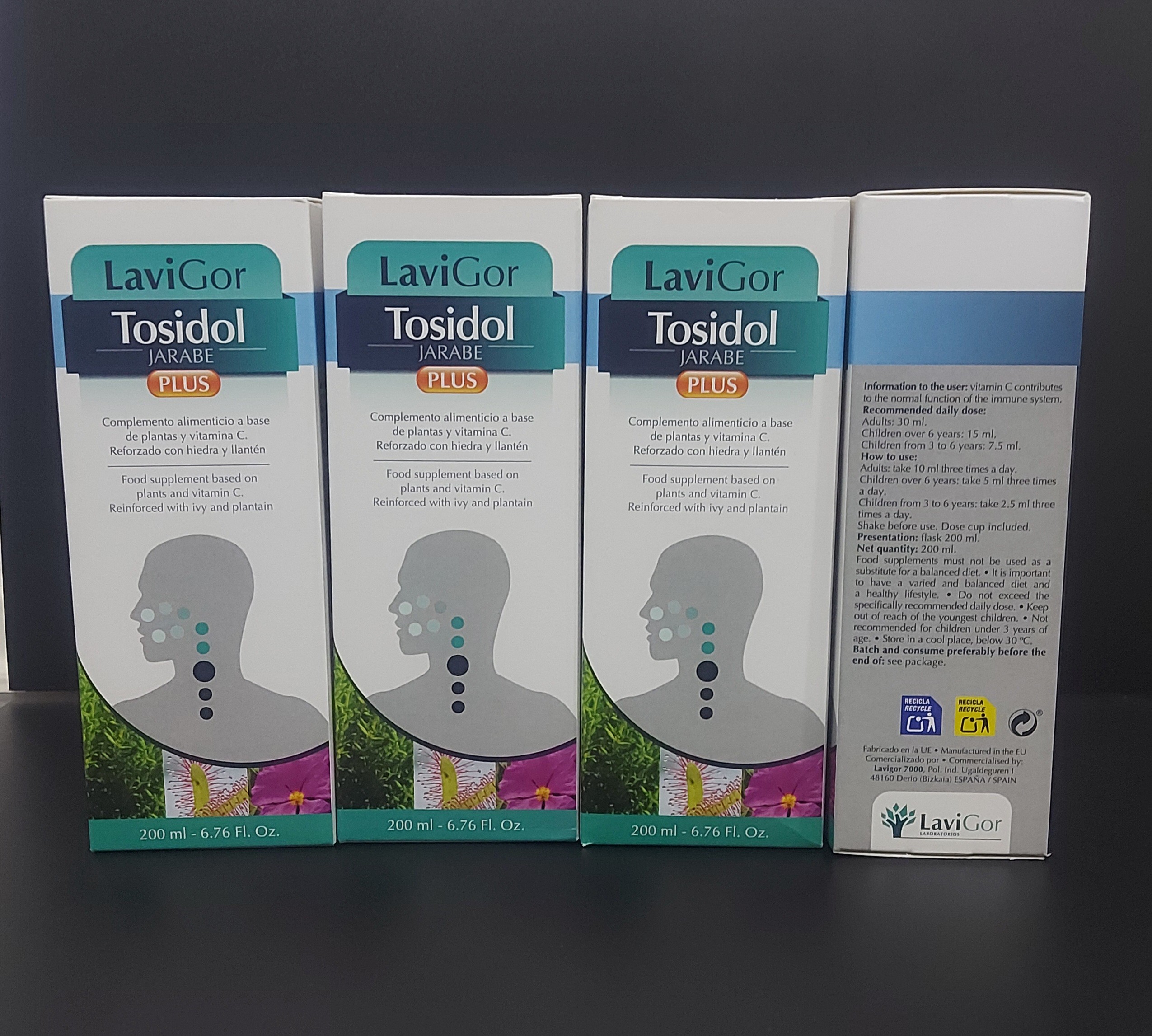 TOSIDOL PLUS JARABE 200ML : Farmacia Almajano